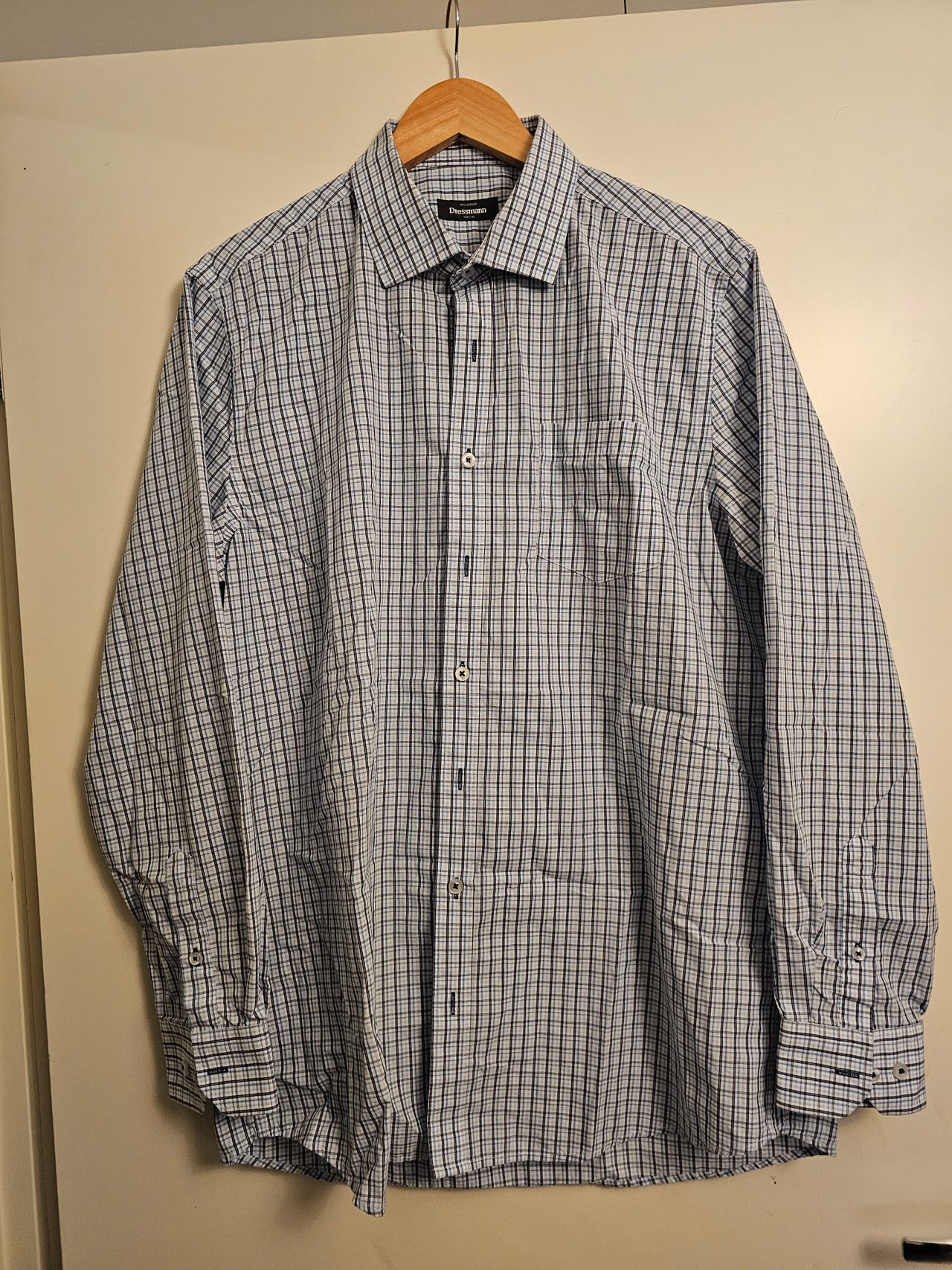 DRESSMANN miesten kauluspaita (43/44 tai XL) | Tori