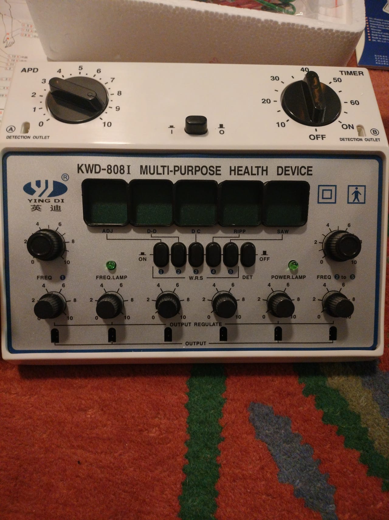 AKUPUNKTIOLAITE KWD-808I Multi-Purpose Health Device Akupunktiolaite | Tori