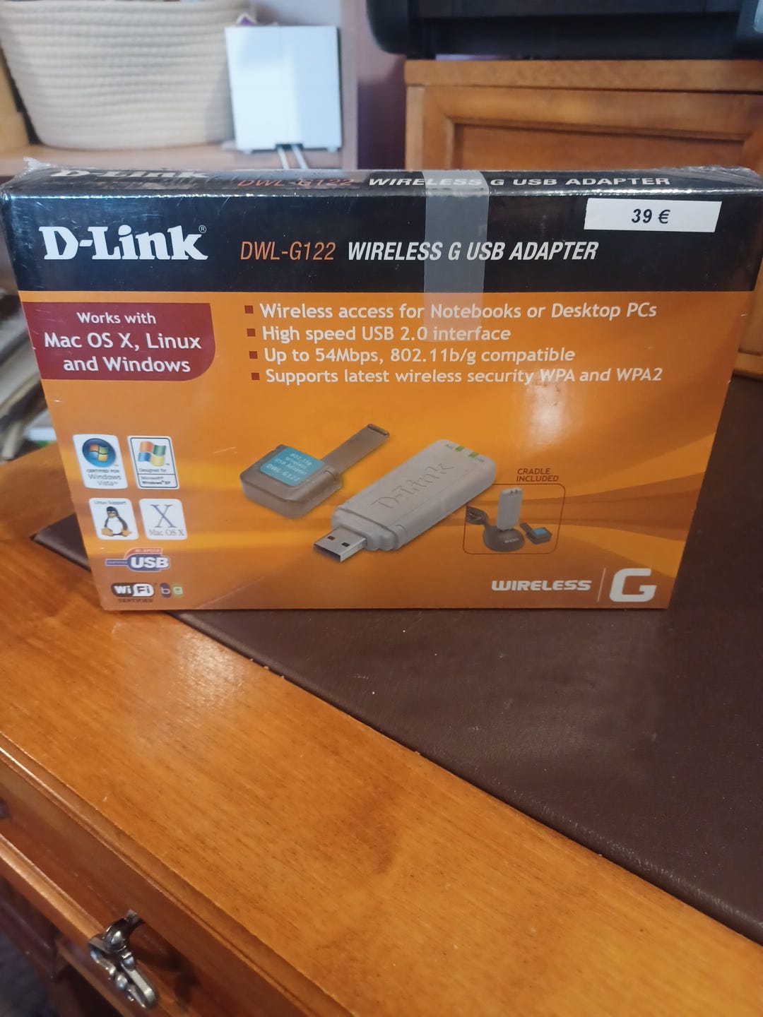 D-Link DWL-G122 Langaton USB-adapteri | Tori