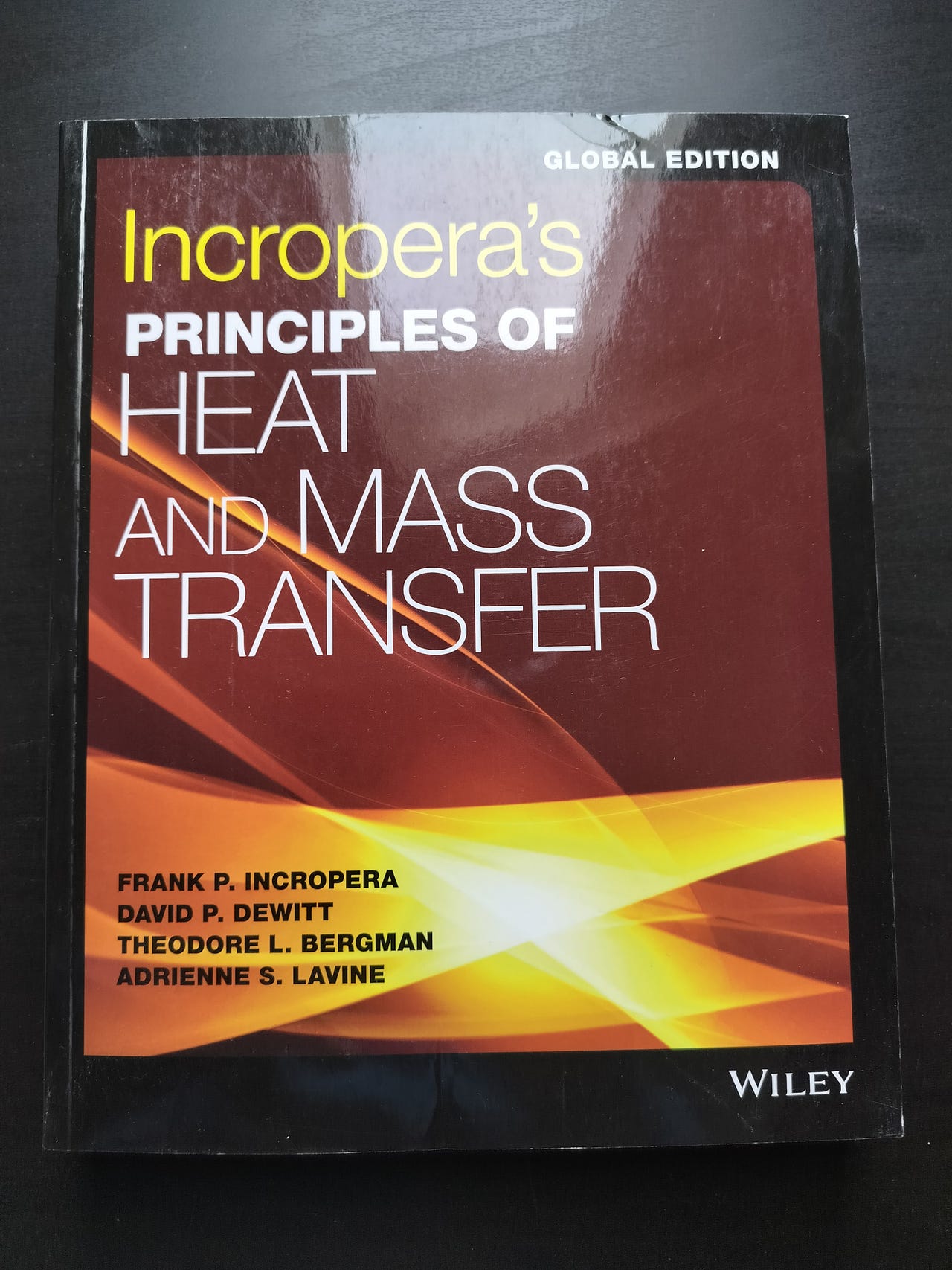 Incropera's Principles of Heat and Mass Transfer -oppikirja | Tori