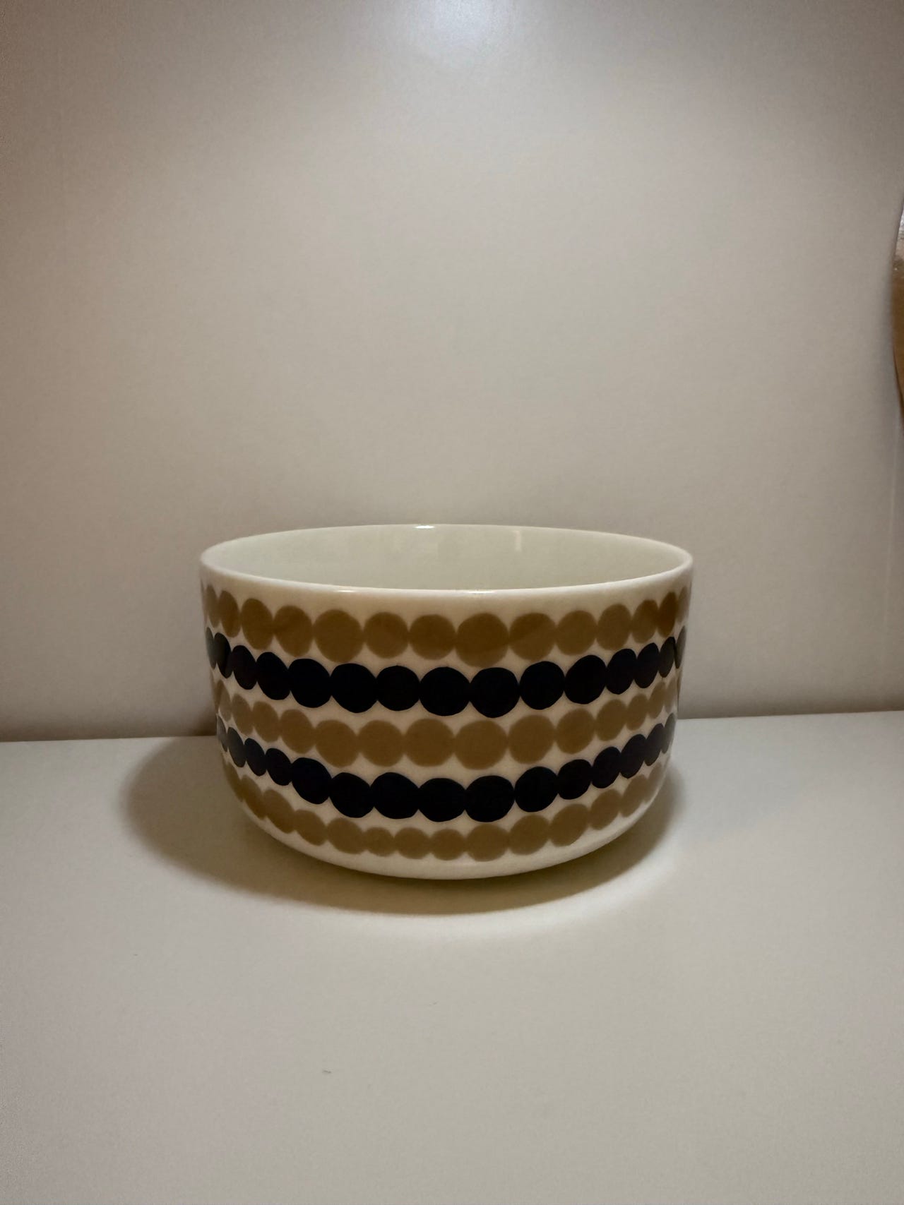Marimekko Siirtolapuutarha Kulho Beige Musta | Tori