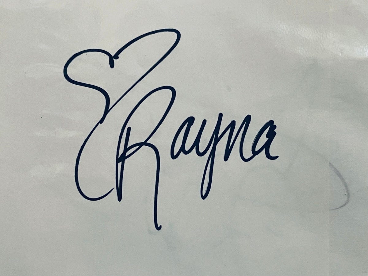 Rayna Foss / Coal Chamber nimikirjoitus paperilla | Tori