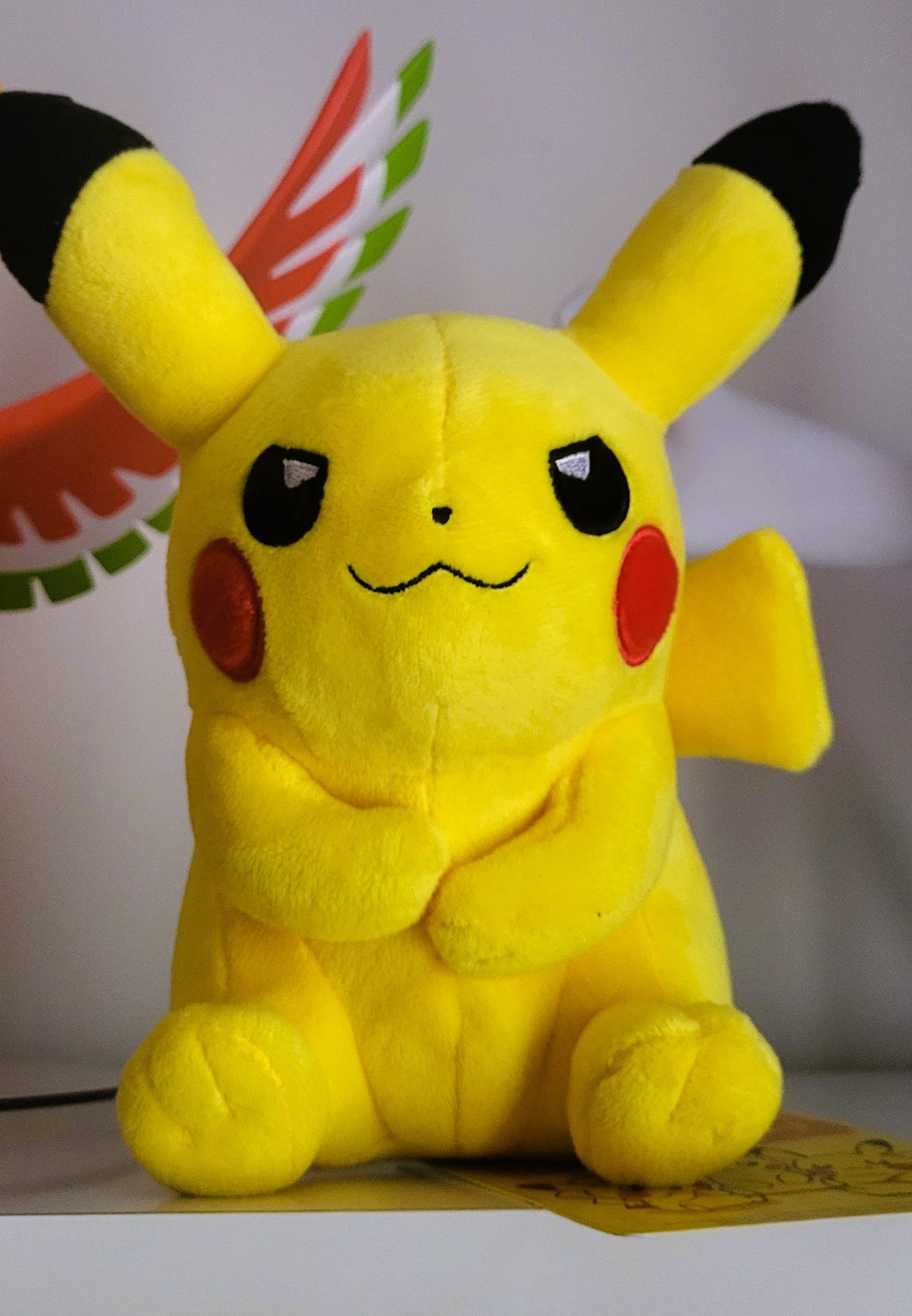 Pokemon Pikachu pehmolelu -kapteeni asento pyöreä versio | Tori