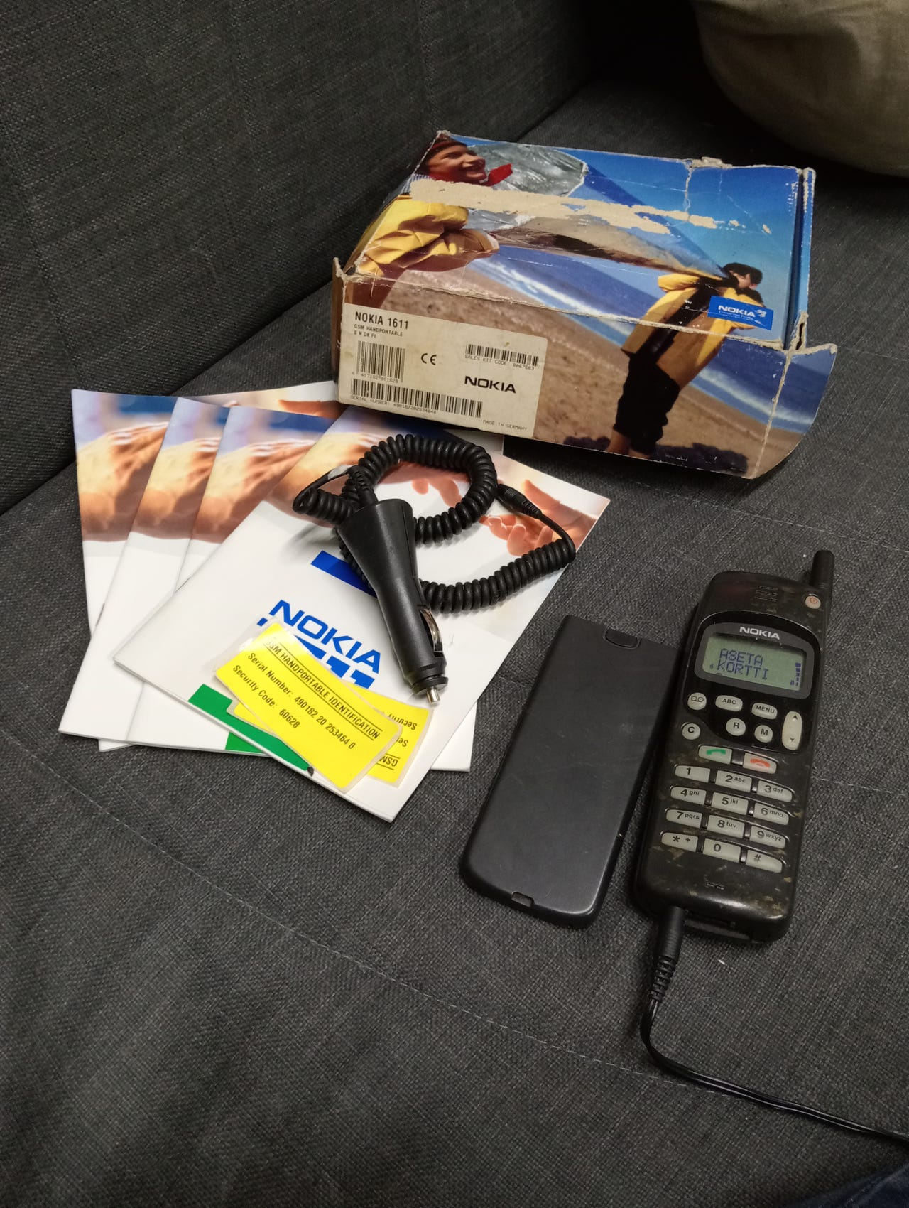 Nokia 1611 laatikoineen | Tori
