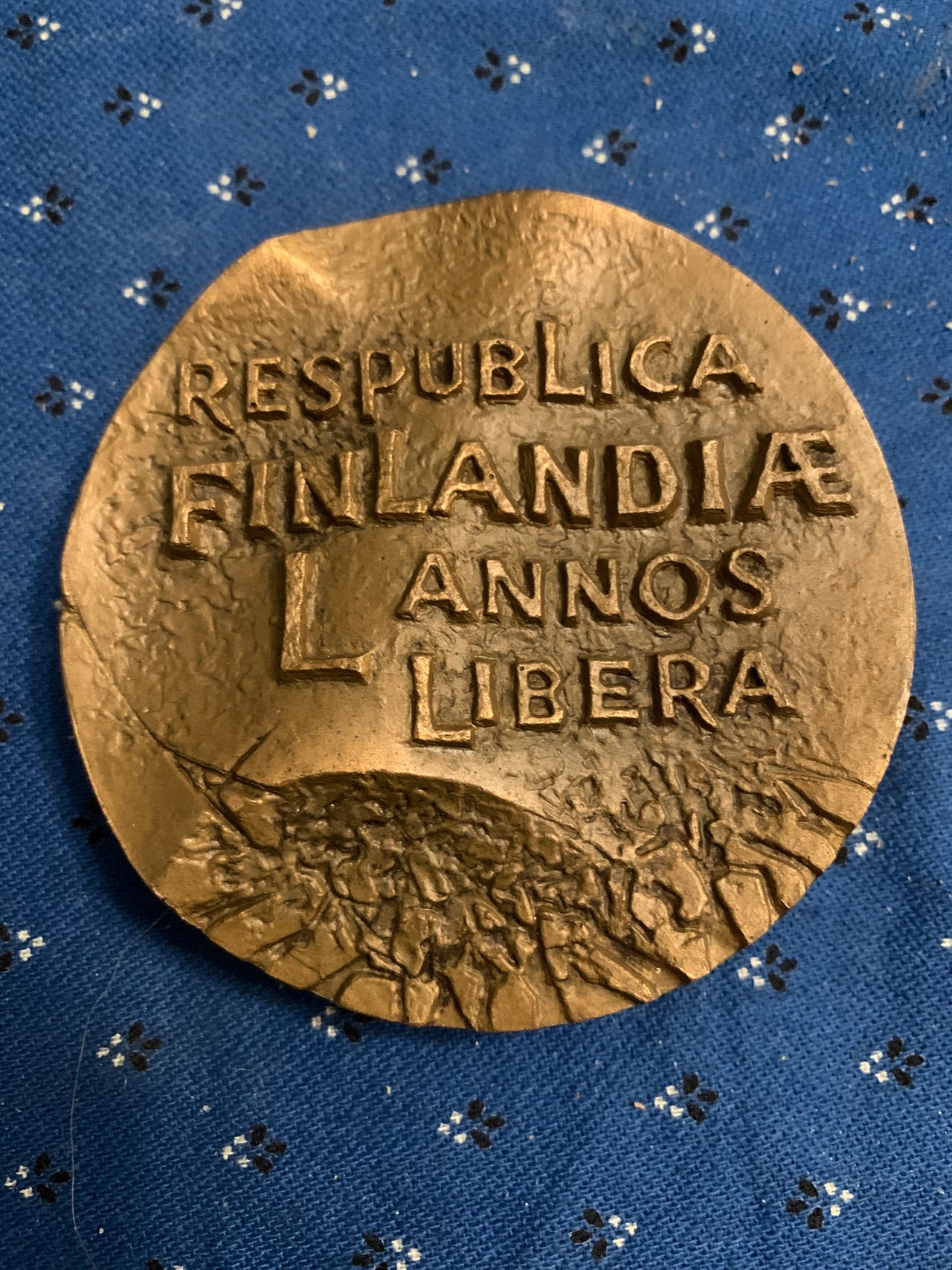 Suomen Tasavalta 50 v mitali Terho Sakki 1966 | Tori