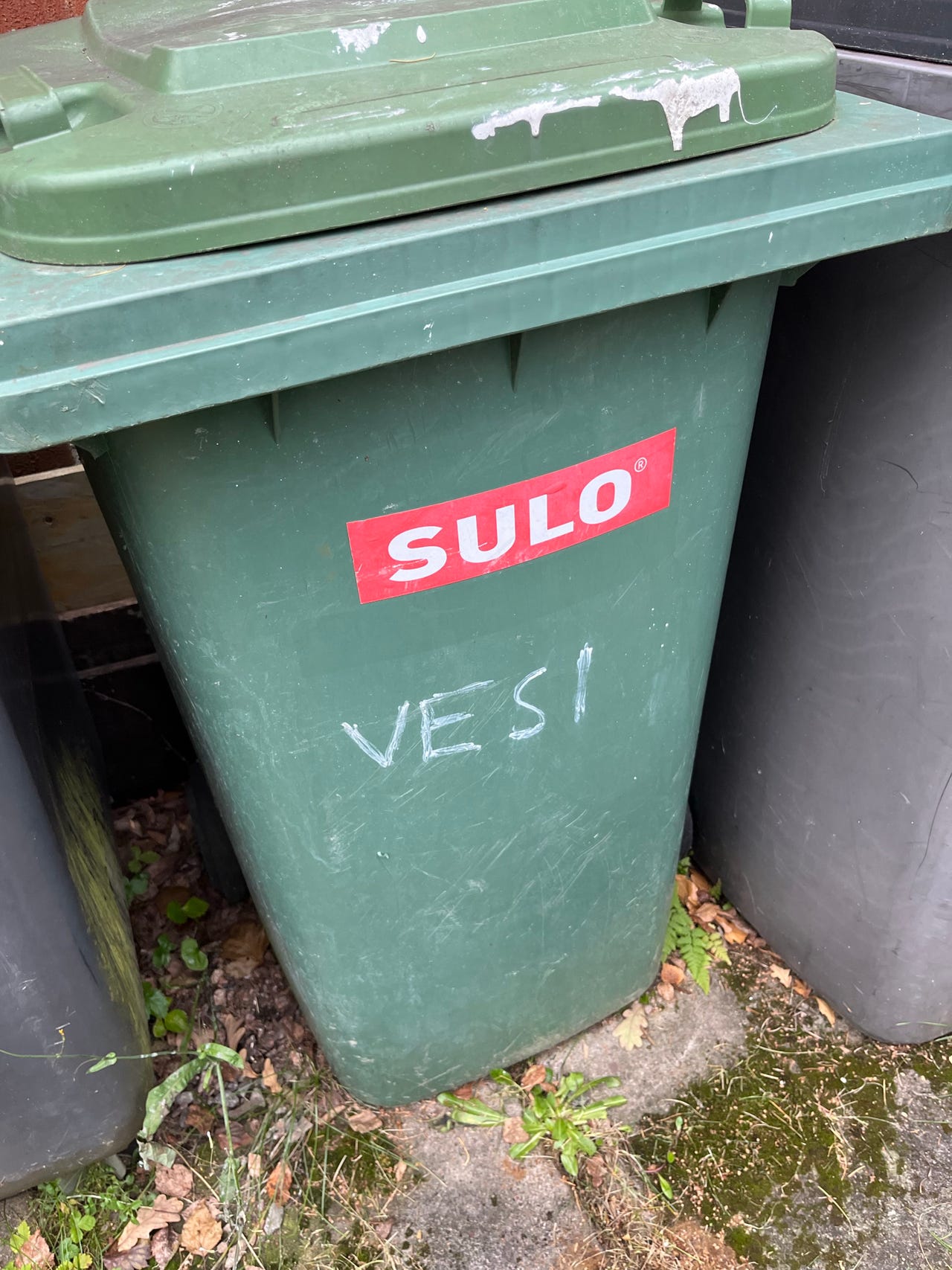 Sulo Jäteastia Vihreä Muovi 240 litraa | Tori