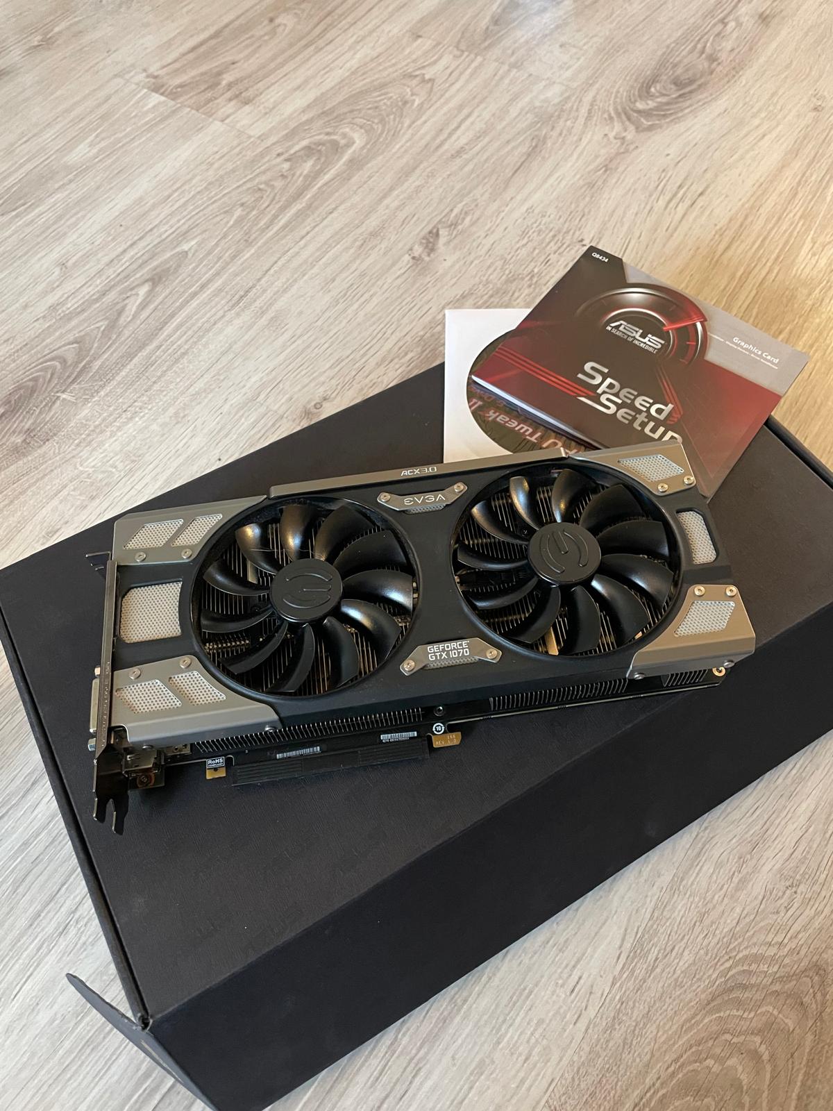 EVGA GeForce GTX 1070 FTW GAMING 8GB | Tori