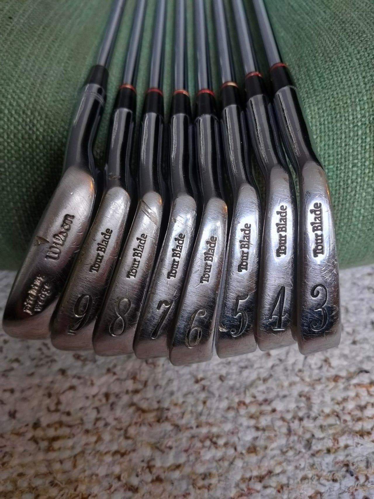 Wilson staff FG-51 tour blade 3-Pw golfmailat | Tori