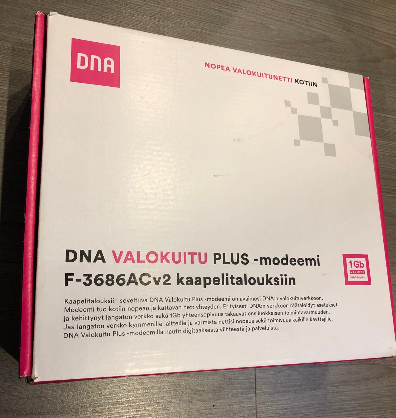 DNA Valokuitu Plus -modeemi | Tori