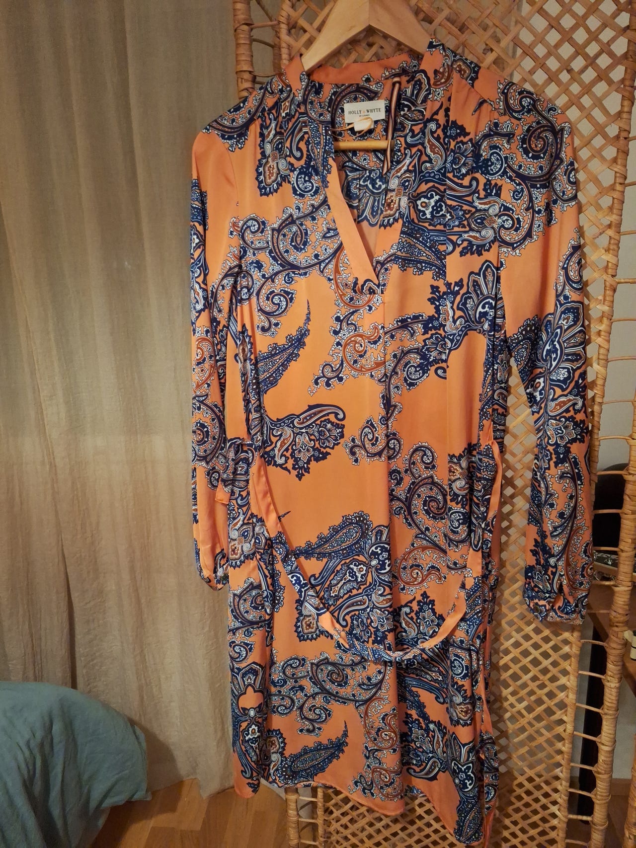 Lindex Holly Whyte Oranssi Mekko XS | Tori