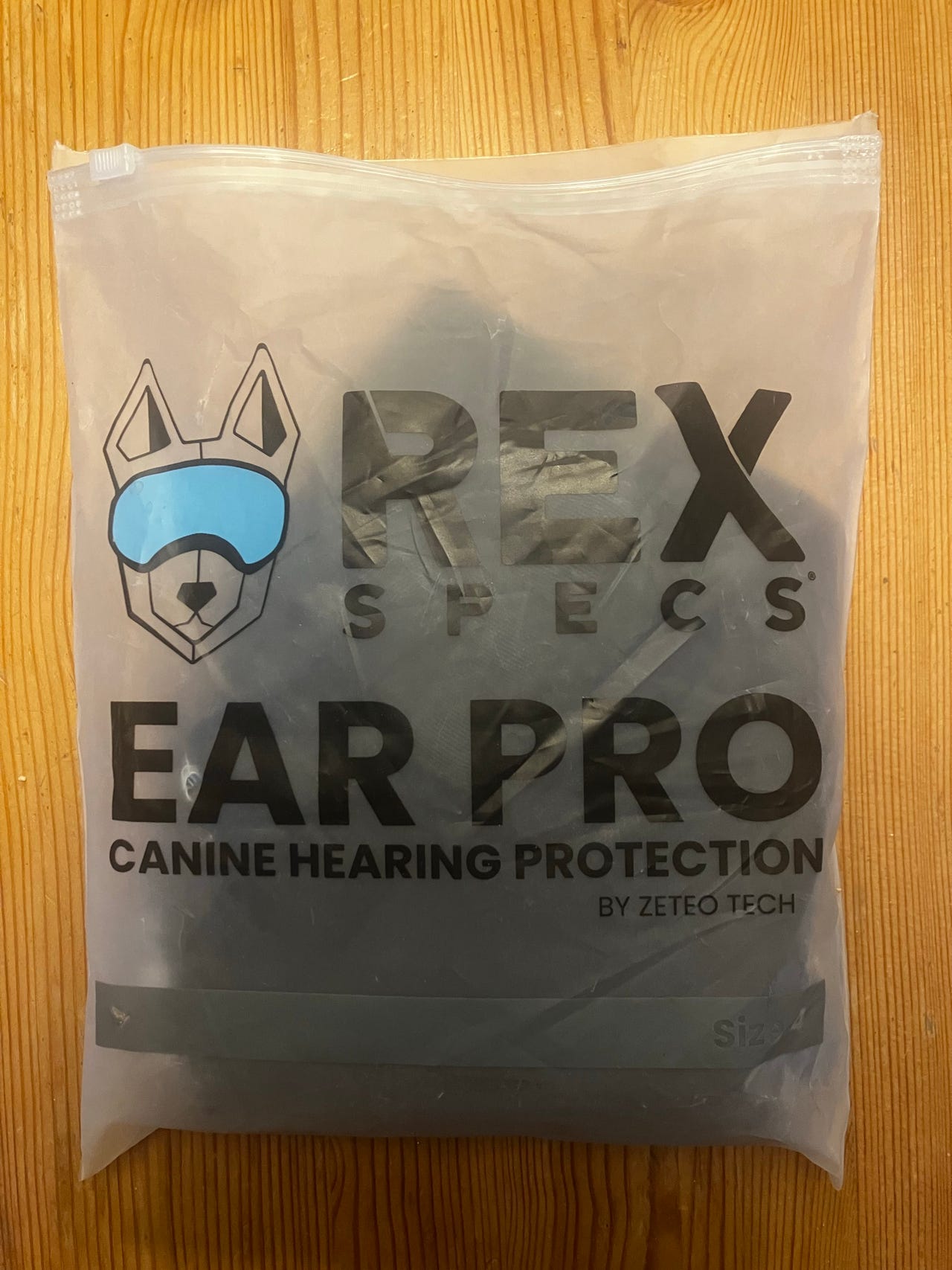 Rex Specs Ear Pro Canine Hearing Protection Musta S | Tori