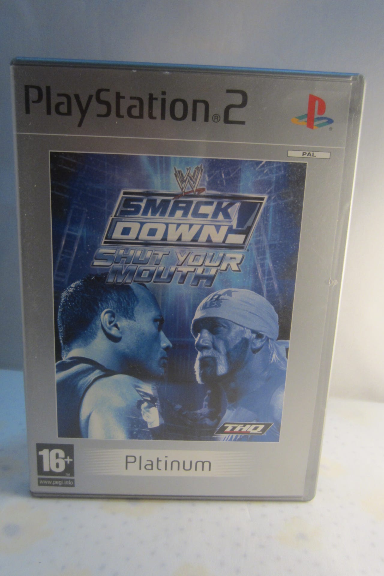 THQ SmackDown! Shut Your Mouth Playstation 2 -peli 16+ | Tori
