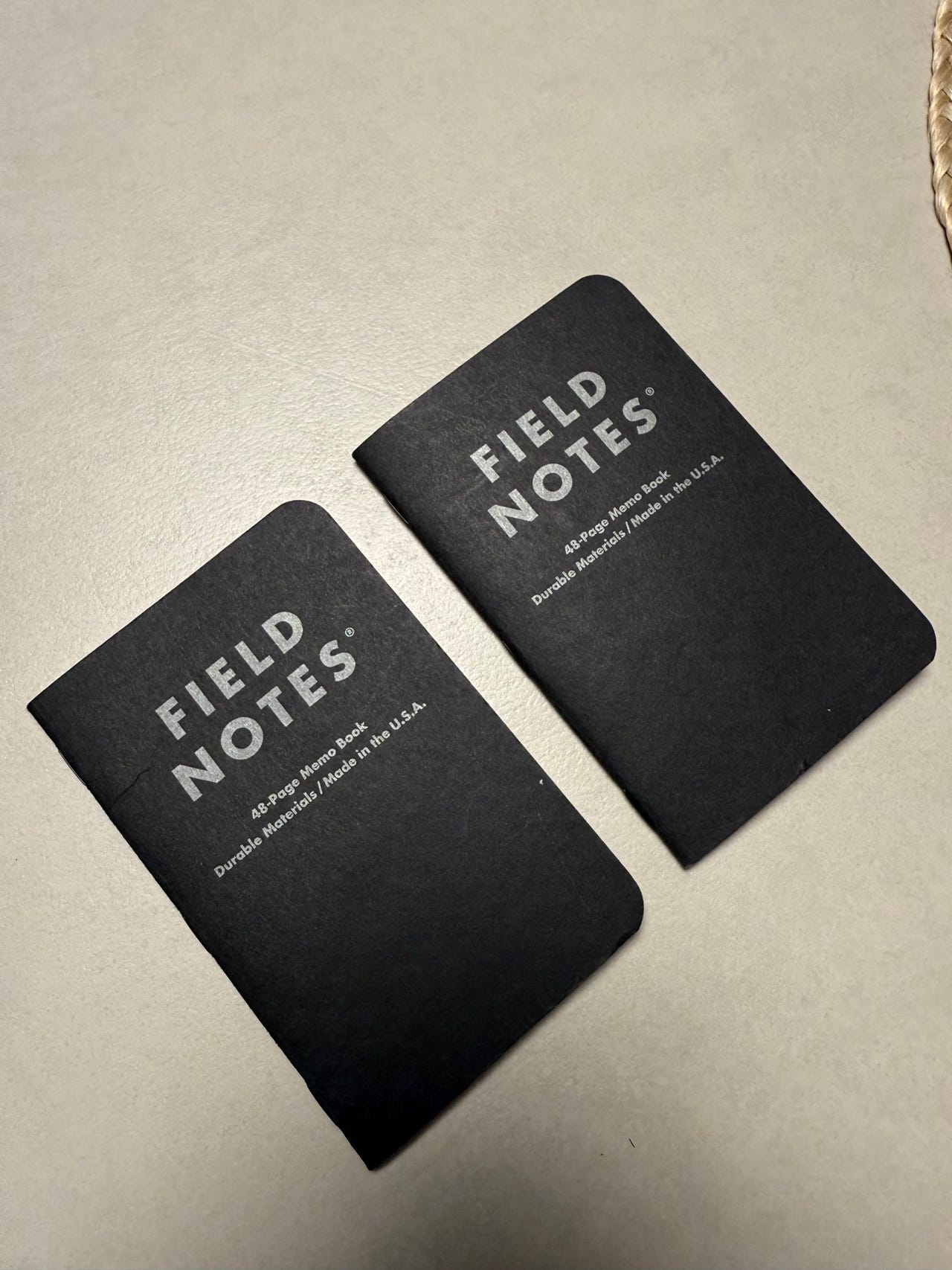 Field Notes Kenttämuistikirja Musta 2 kpl | Tori
