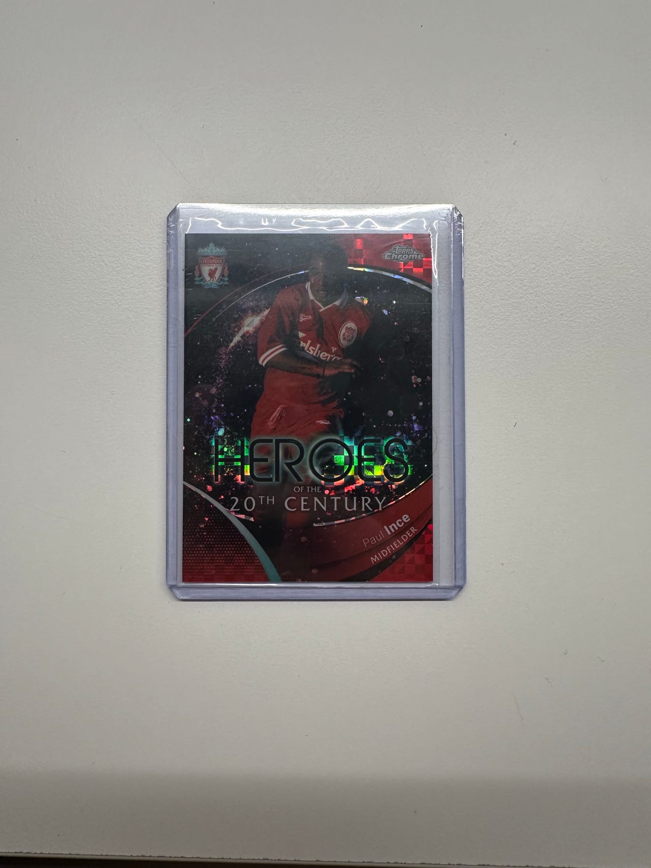 Topps chrome liverpool Paul Ince LFC Red X-Fractor 5/5 | Tori