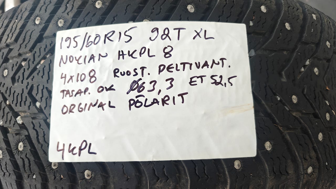 Ford 195/60R15 nastarenkaat | Tori