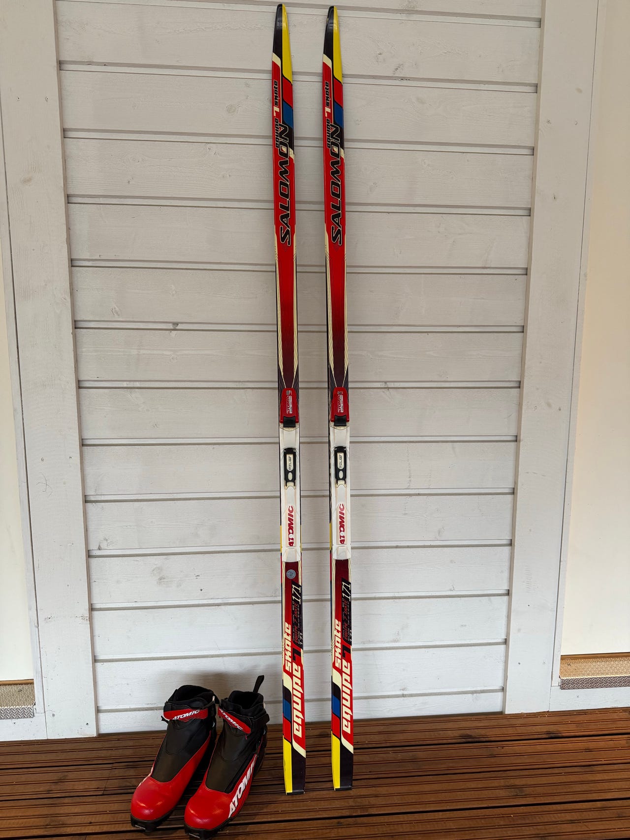 Salomon-luistelusukset + Atomic monot | Tori