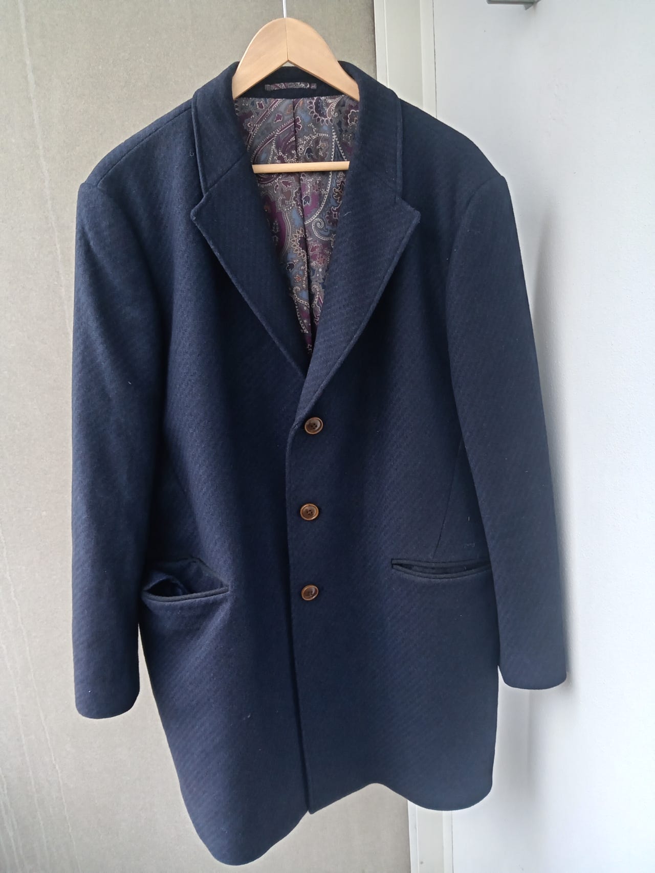 Dressmann Pitkä takki Sininen XL | Tori