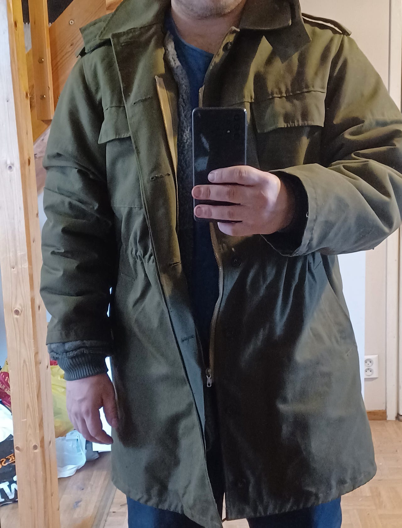 Tsekkiläinen m85 parka irtovuorilla 56 | Tori