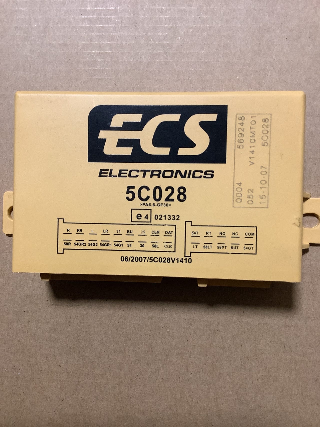 ECS 5C028 vetokoukun Boxi Citroen,Volvo,Mitsubishi | Tori