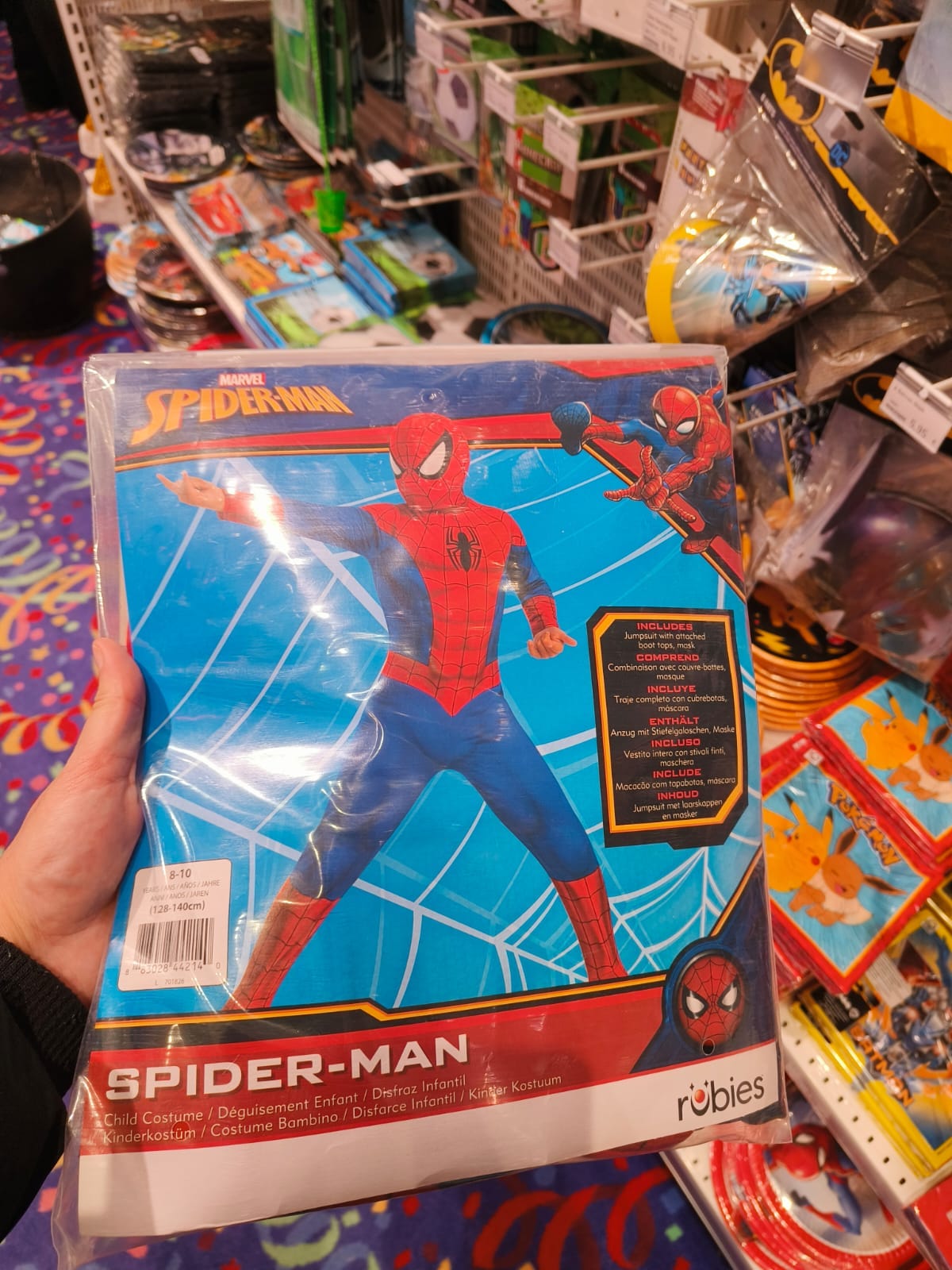 Myydään lasten Spider-Man puku – uusi! 🕷️🕸️ | Tori
