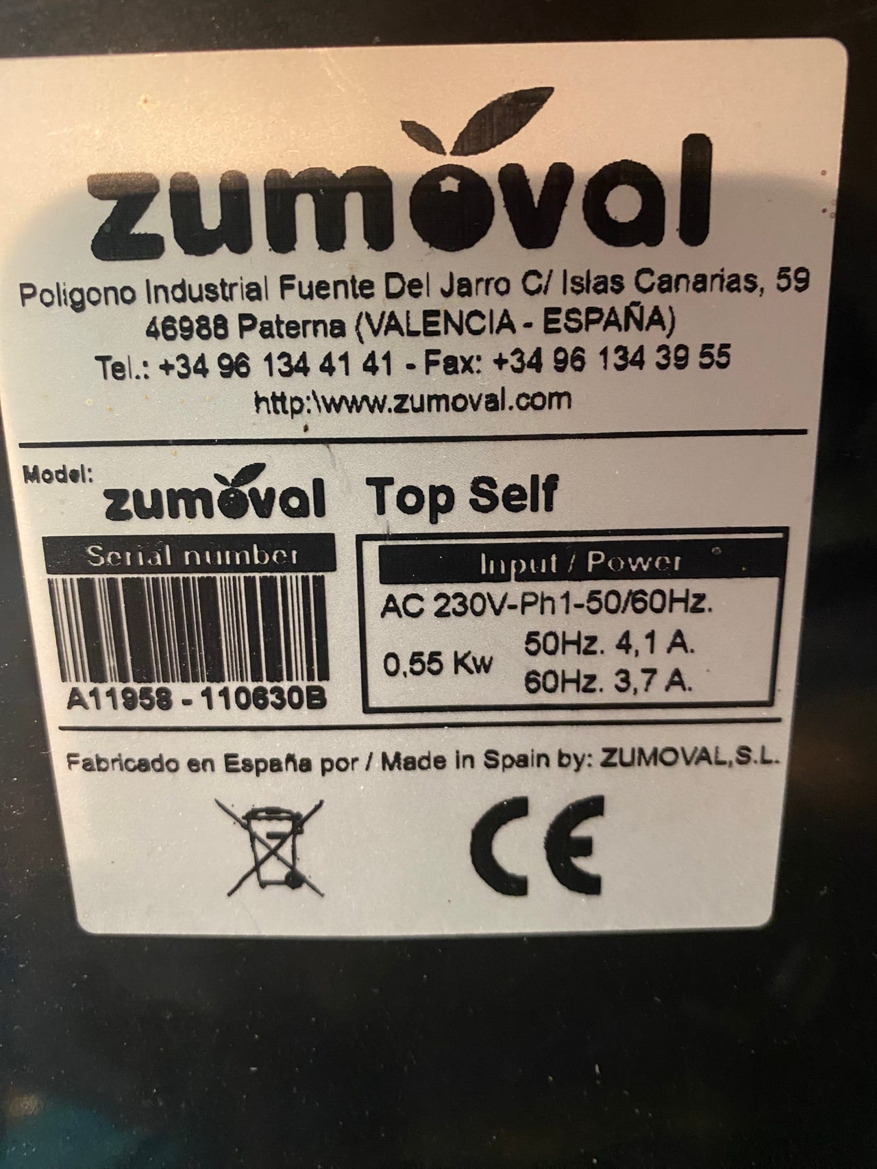 Zumoval Top Self appelsiini puristin | Tori