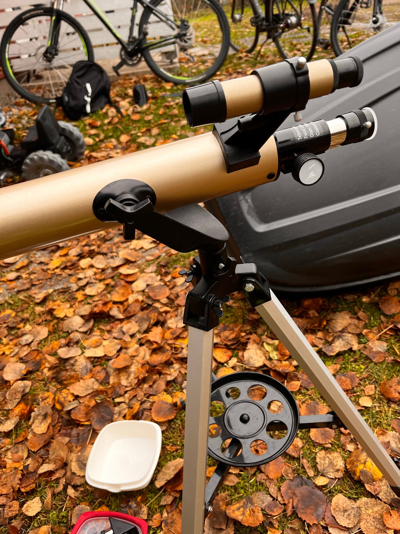 Celestron PowerSeeker 60 AZ Kaukoputki kulta 60 mm | Tori