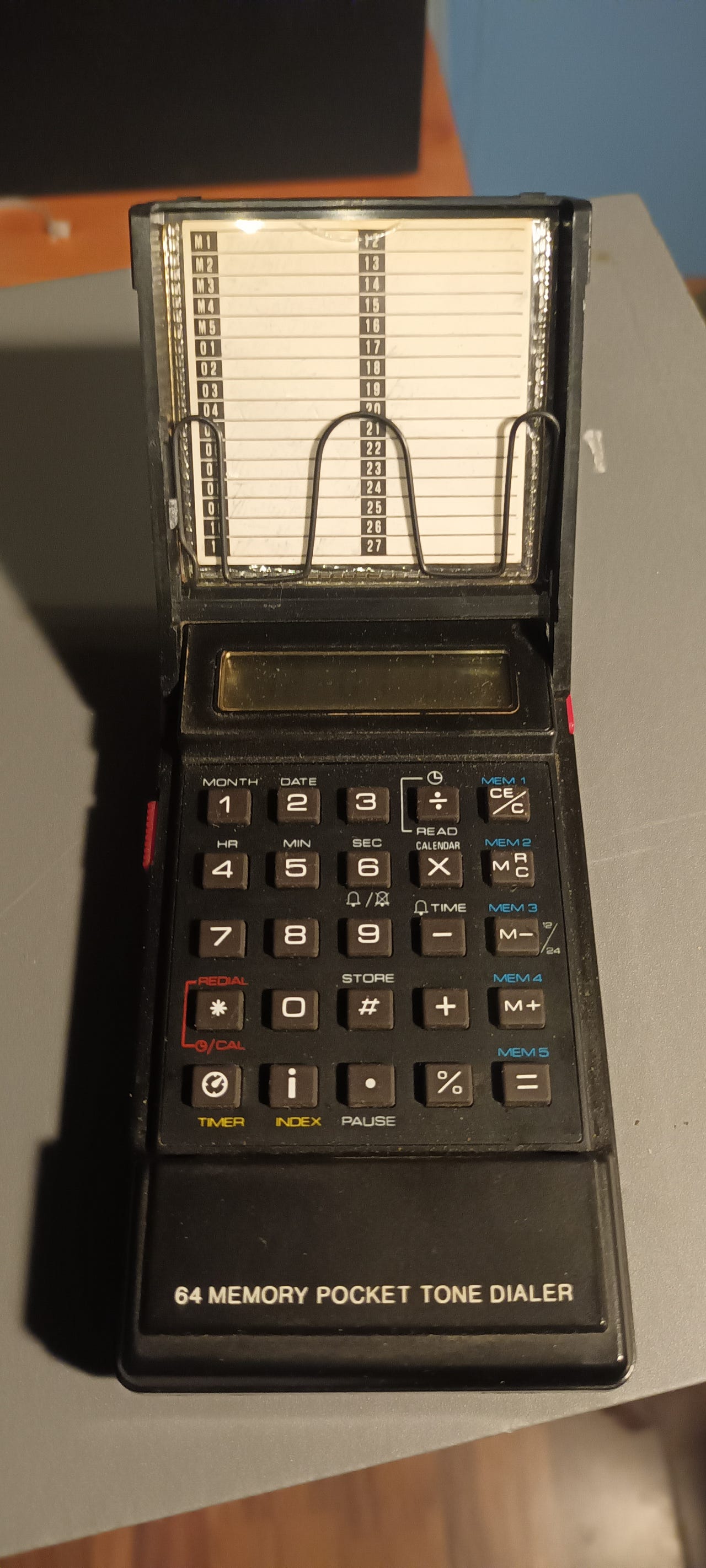 64 MEMORY POCKET TONE DIALER | Tori