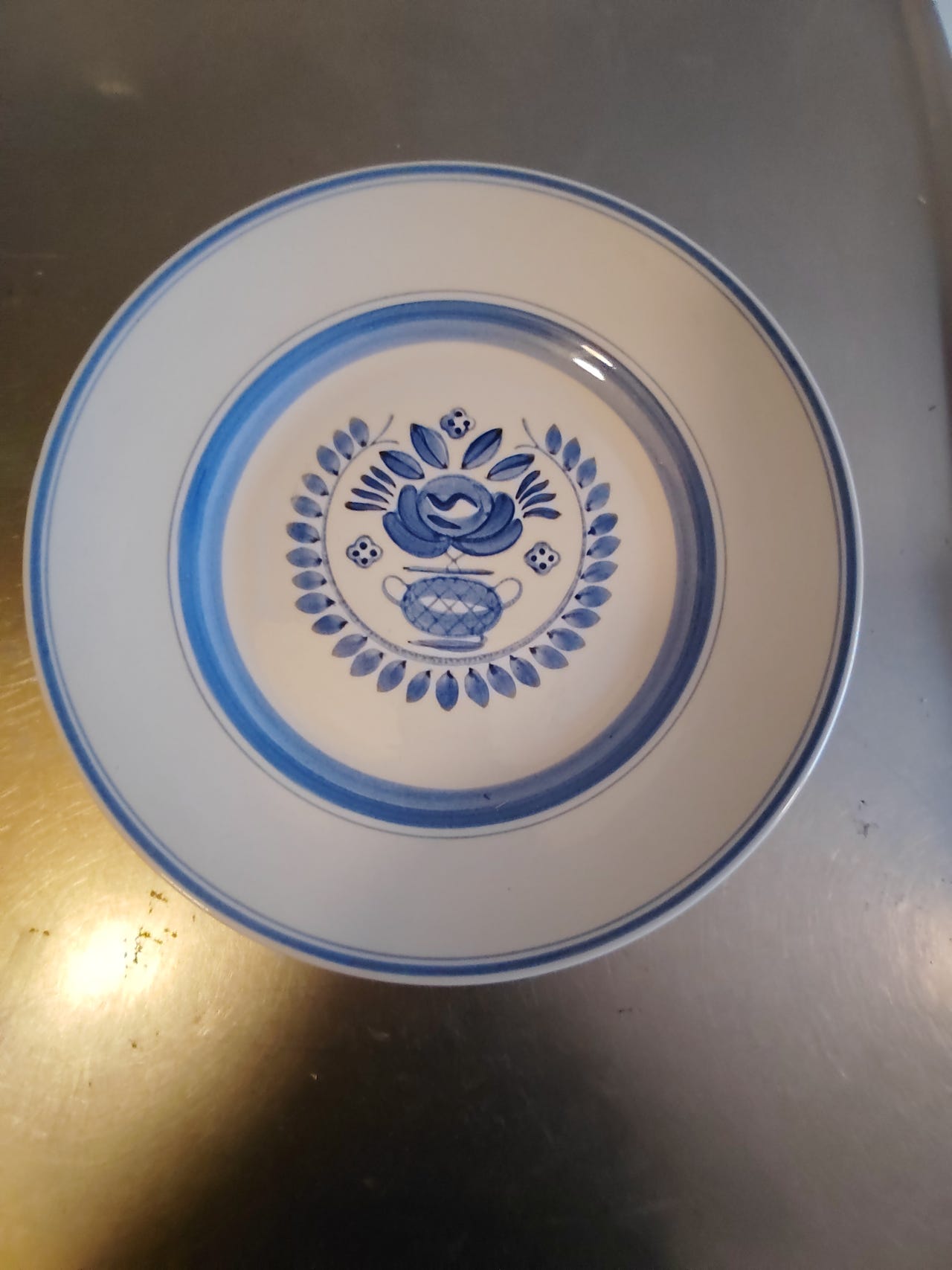 Arabia Blue Rose ruokalautanen 26,5cm | Tori