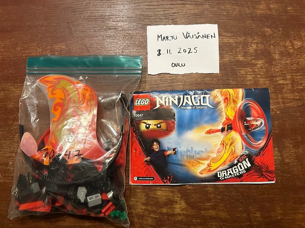 LEGO NINJAGO LEGO Ninjago Dragon 70647 | Tori