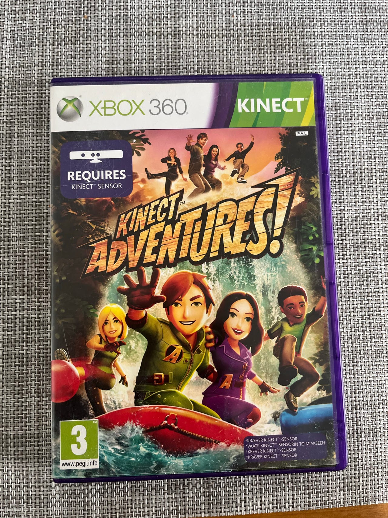 Microsoft Kinect Adventures Xbox 360 Peli | Tori