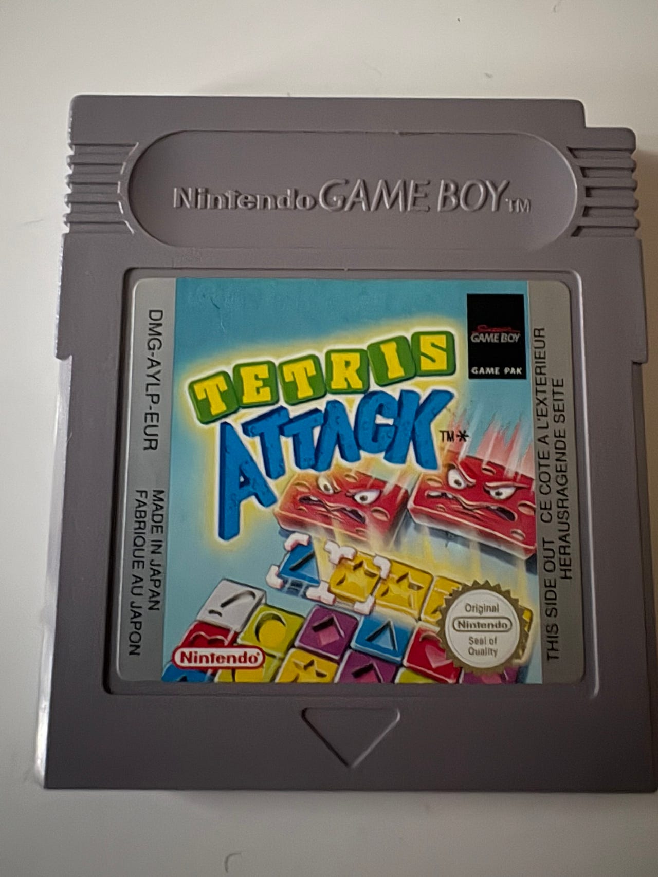 Tetris Attack Nintendo Game Boy | Tori