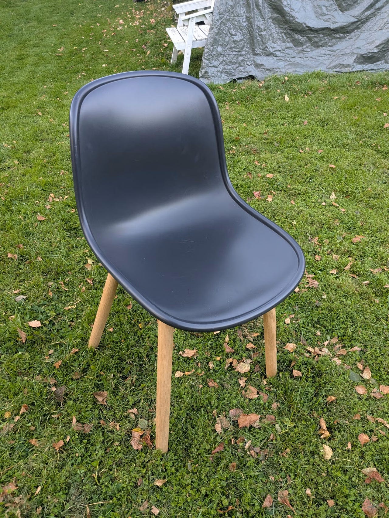 3x HAY Neu 13 Chair Soft Black | Tori