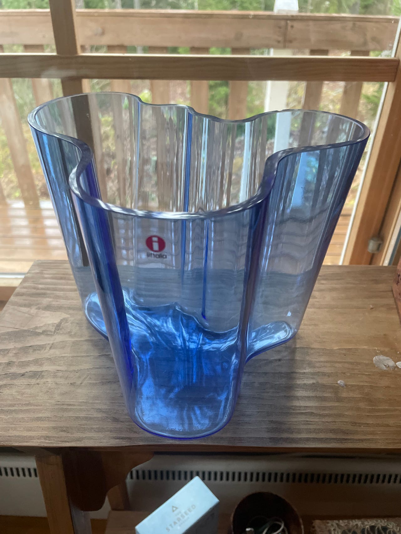 Iittala 158mm korkea sininen maljakko | Tori