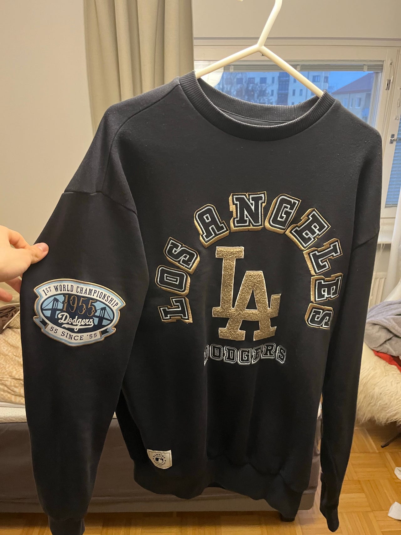 New Era "Los Angeles Dodgers" College Sweatshirt 🩵 | Tori