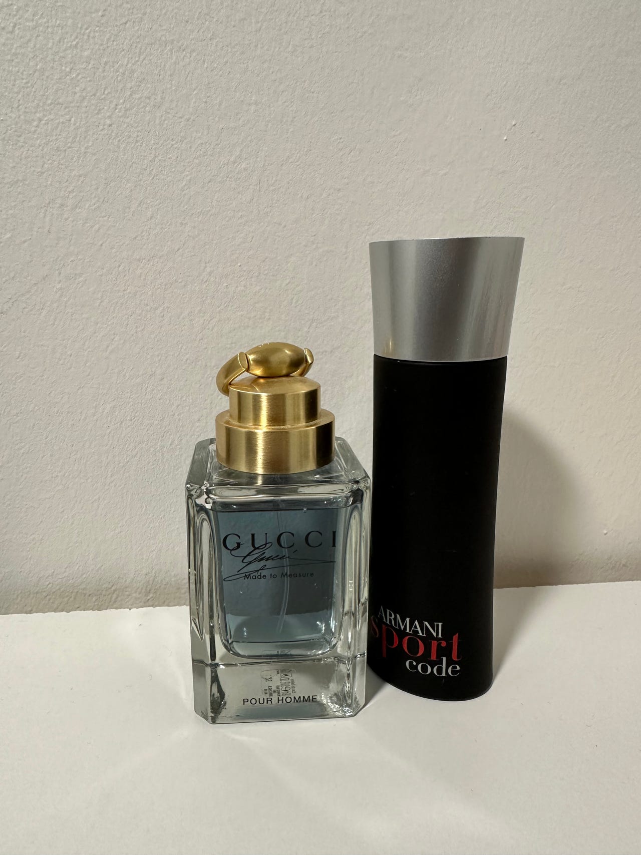 Armani code sport & Gucci Made to measure miesten hajuvesi | Tori