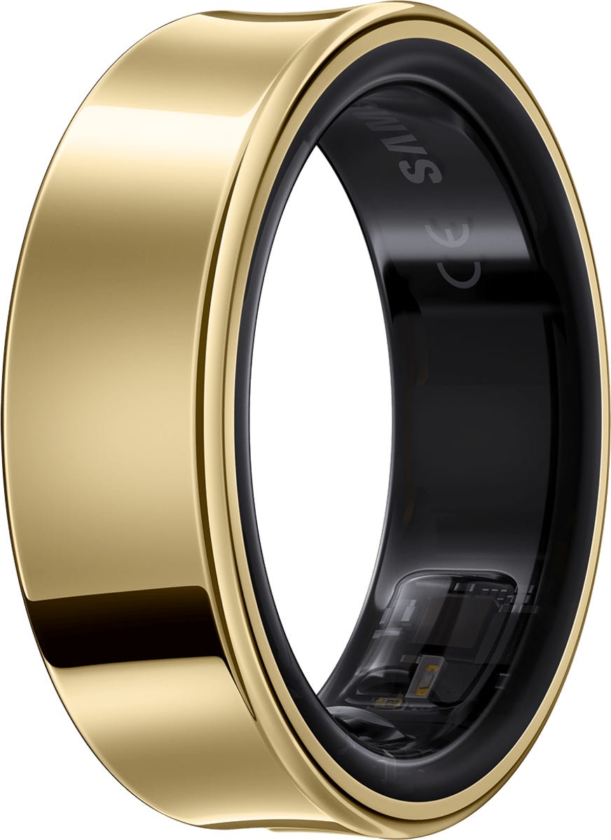 Samsung Galaxy Ring, koko 6, Titanium Gold | Tori