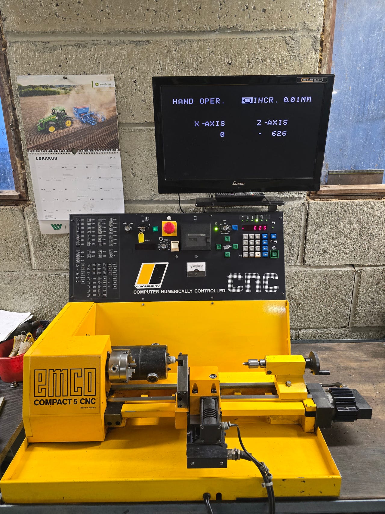 Emco Compact 5 CNC | Tori