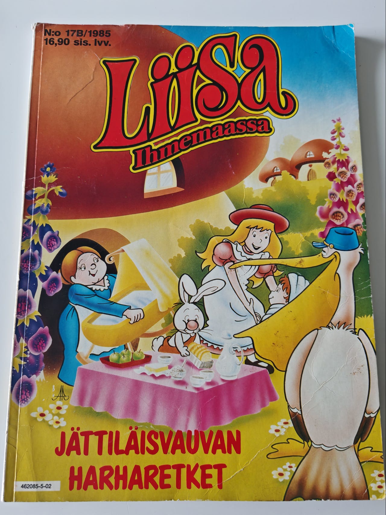 Liisa Ihmemaassa sarjakuva lehti | Tori