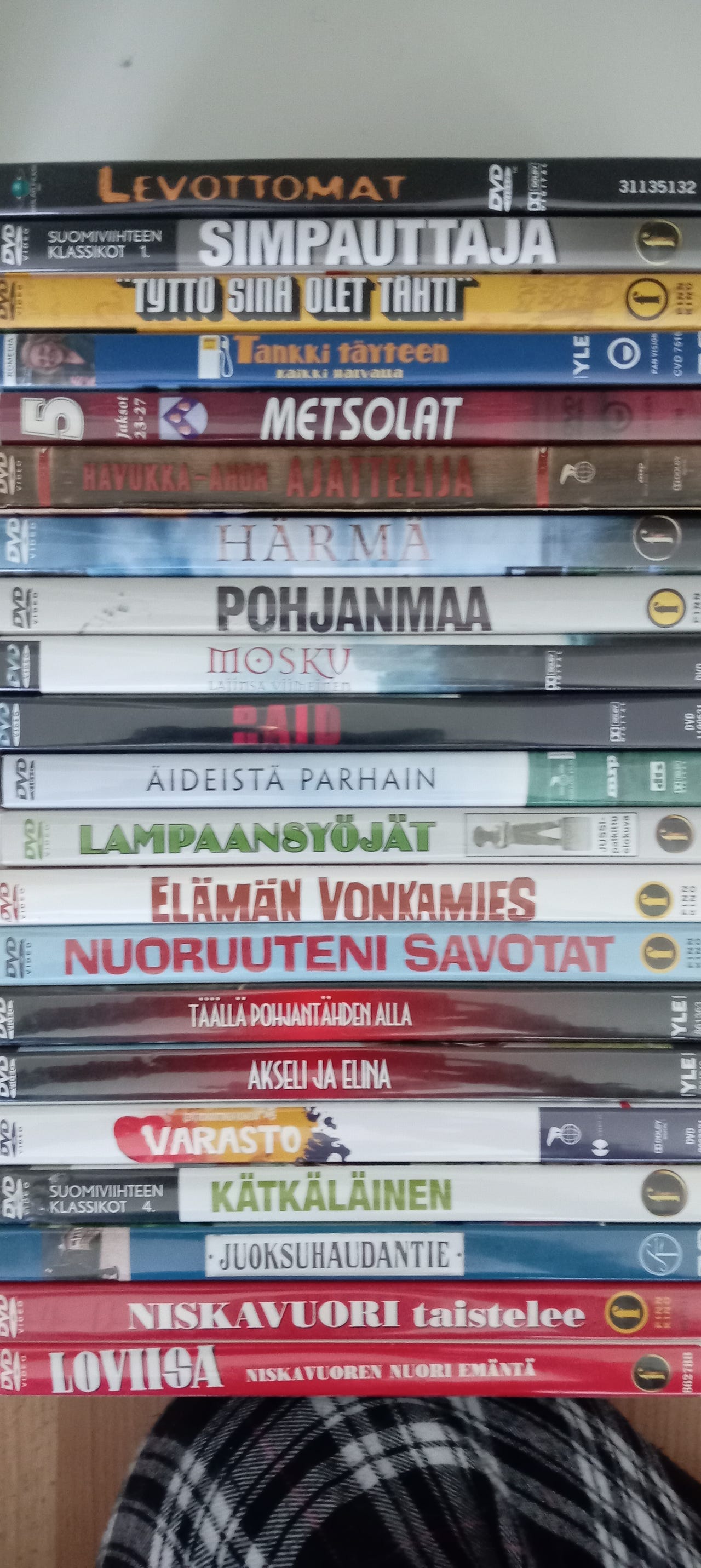 Vanhoja suomalaisia dvd elokuvia | Tori
