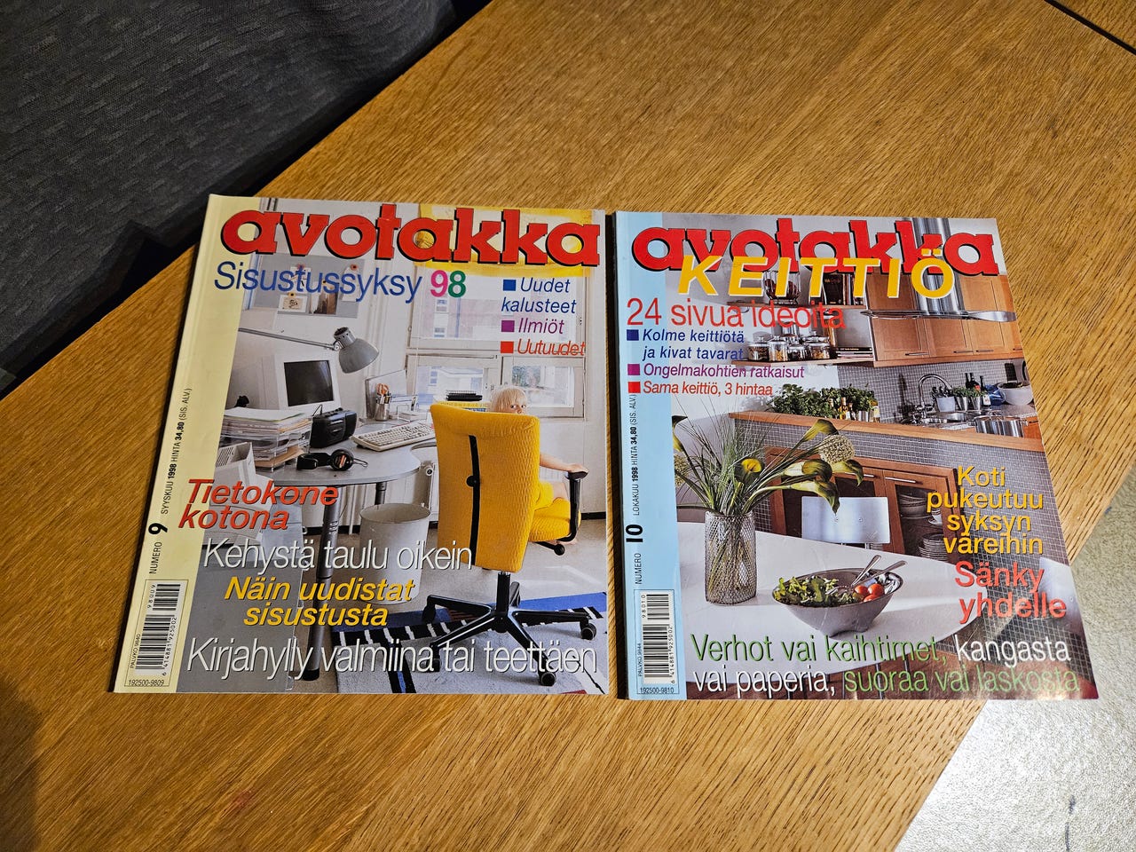 1998 Avotakka sisustus lehti keittiö design | Tori
