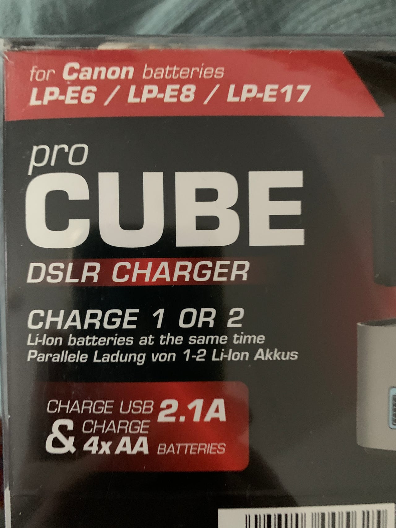 Hähnel Pro Cube DSLR Charger, Canon | Tori