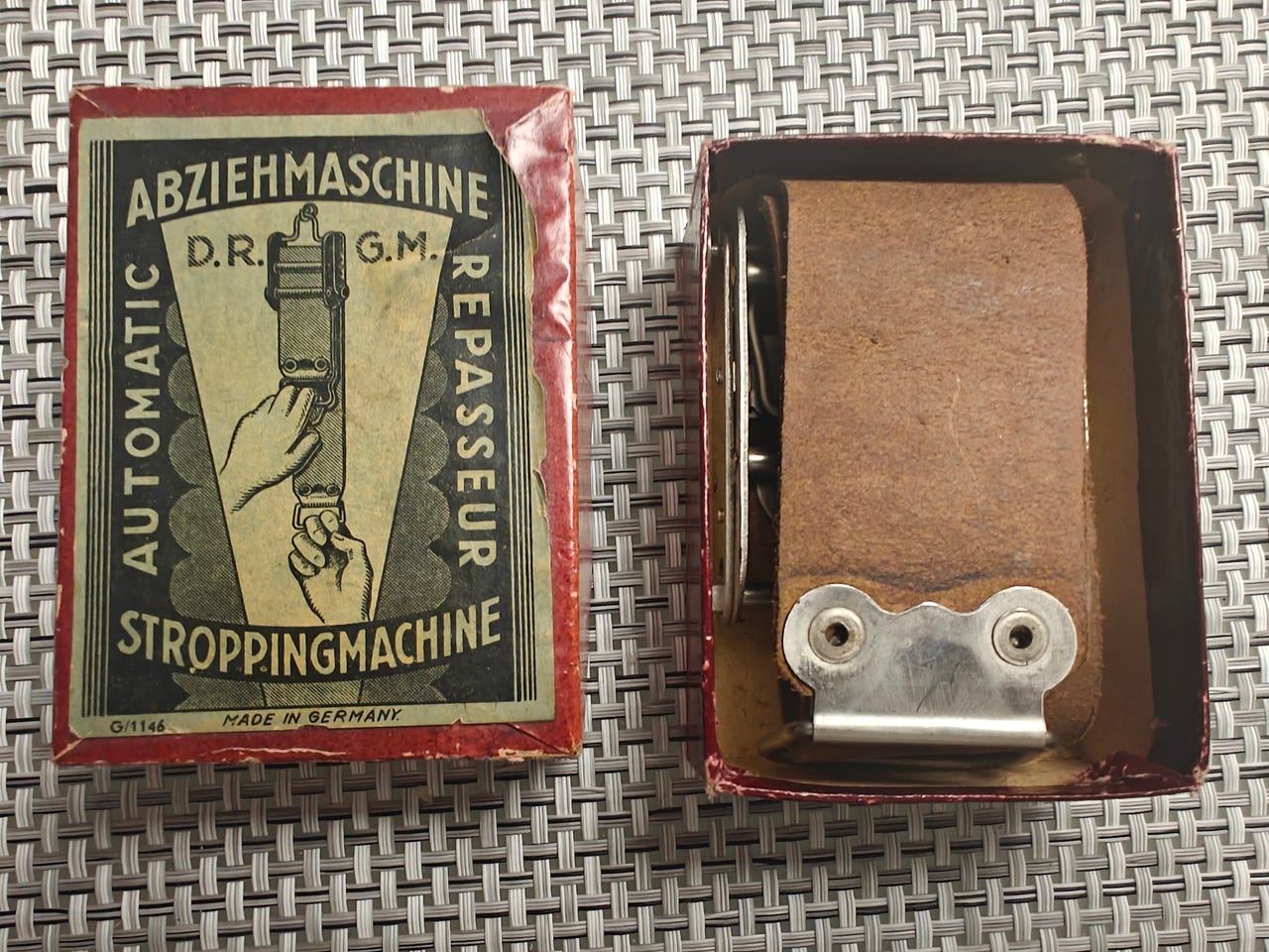 D.R.G.M. Stropping Machine - partaterän teroitin | Tori