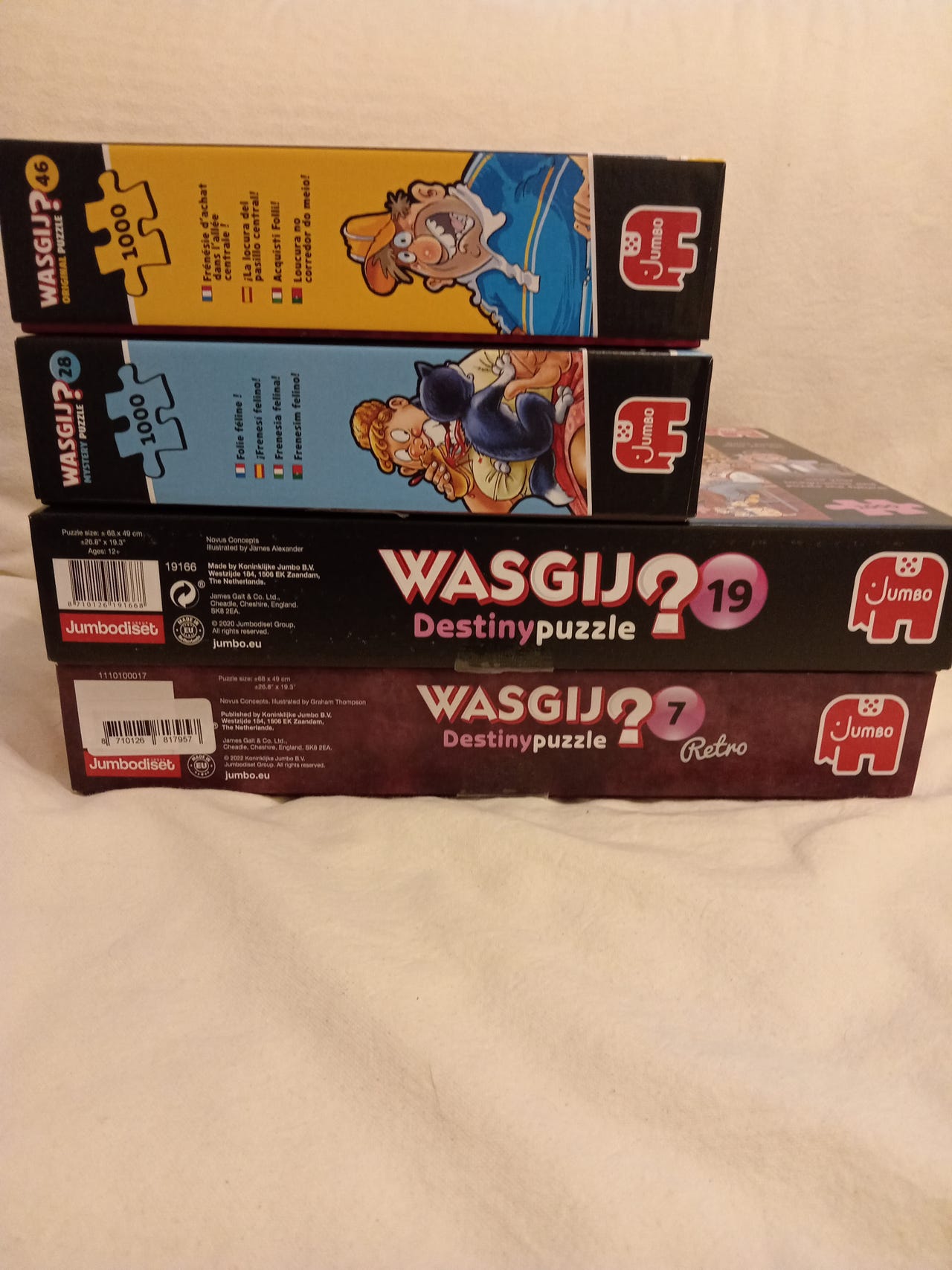 Jumbo Wasgij Destiny Puzzle 19, 7, 46,28 Palapelit | Tori