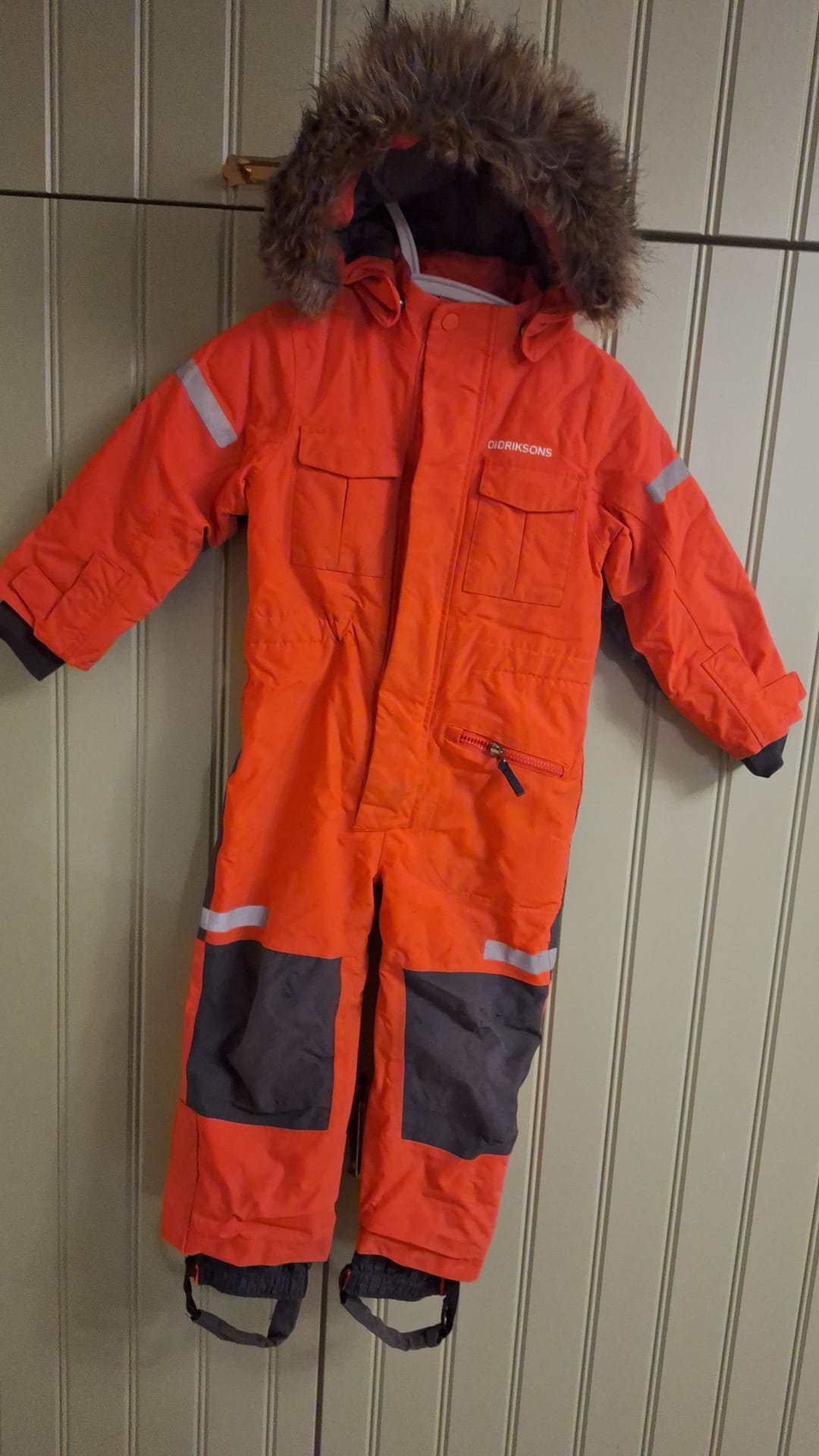 Didriksons lasten haalari oranssi koko 92 unisex | Tori