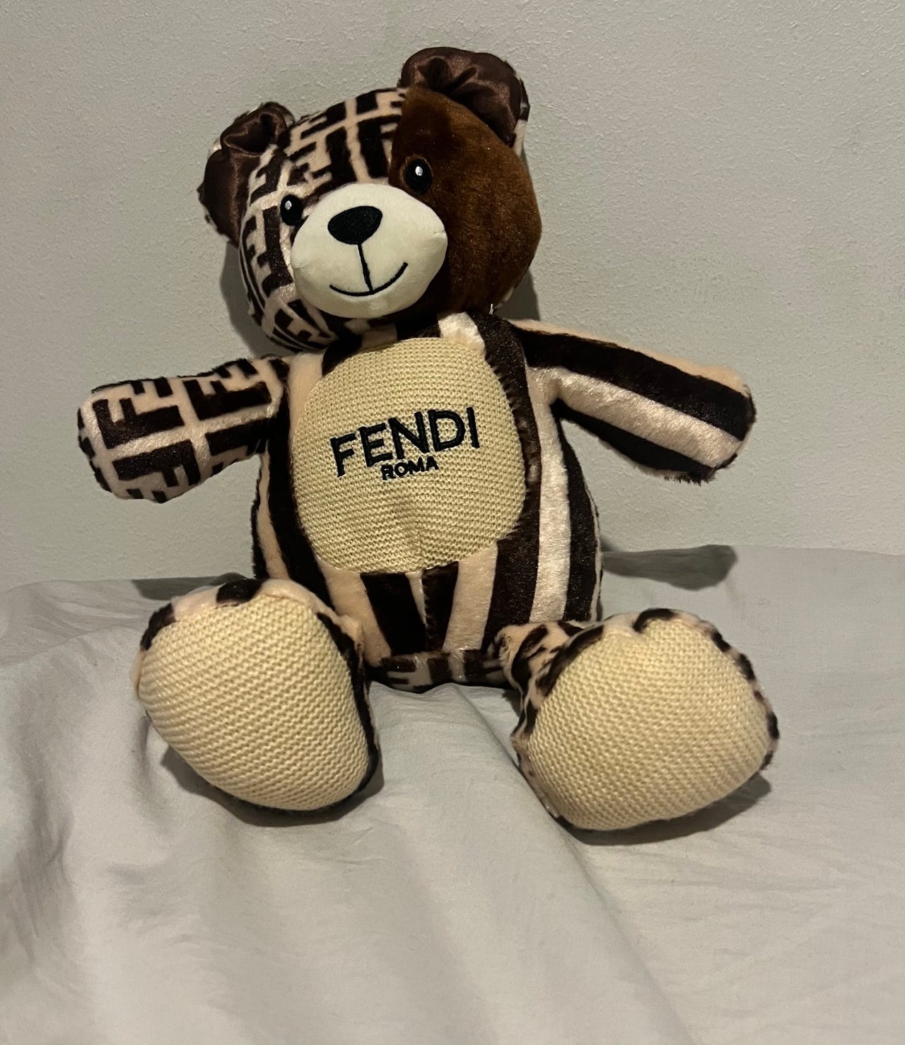 FENDI Kids Patchwork Teddy Bear | Tori