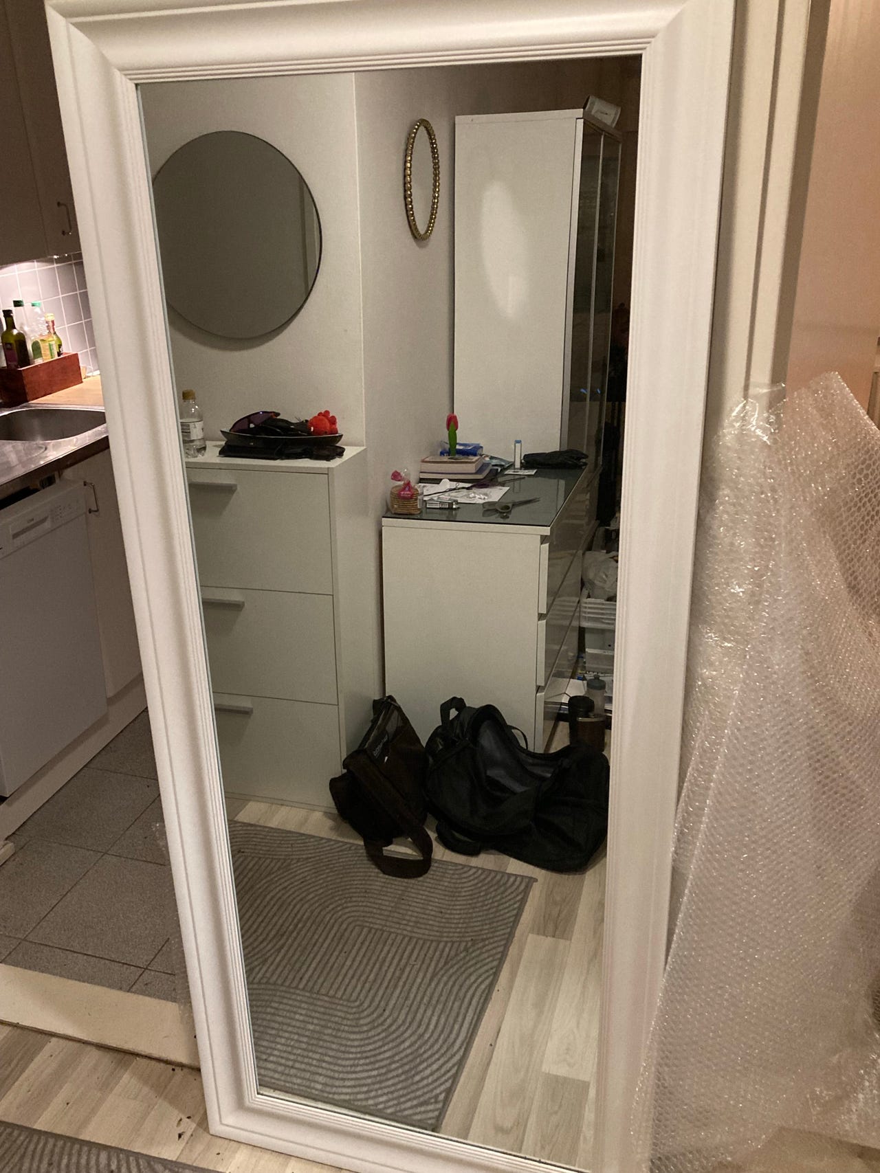 Jysk Iso Peili Valkoinen | Tori