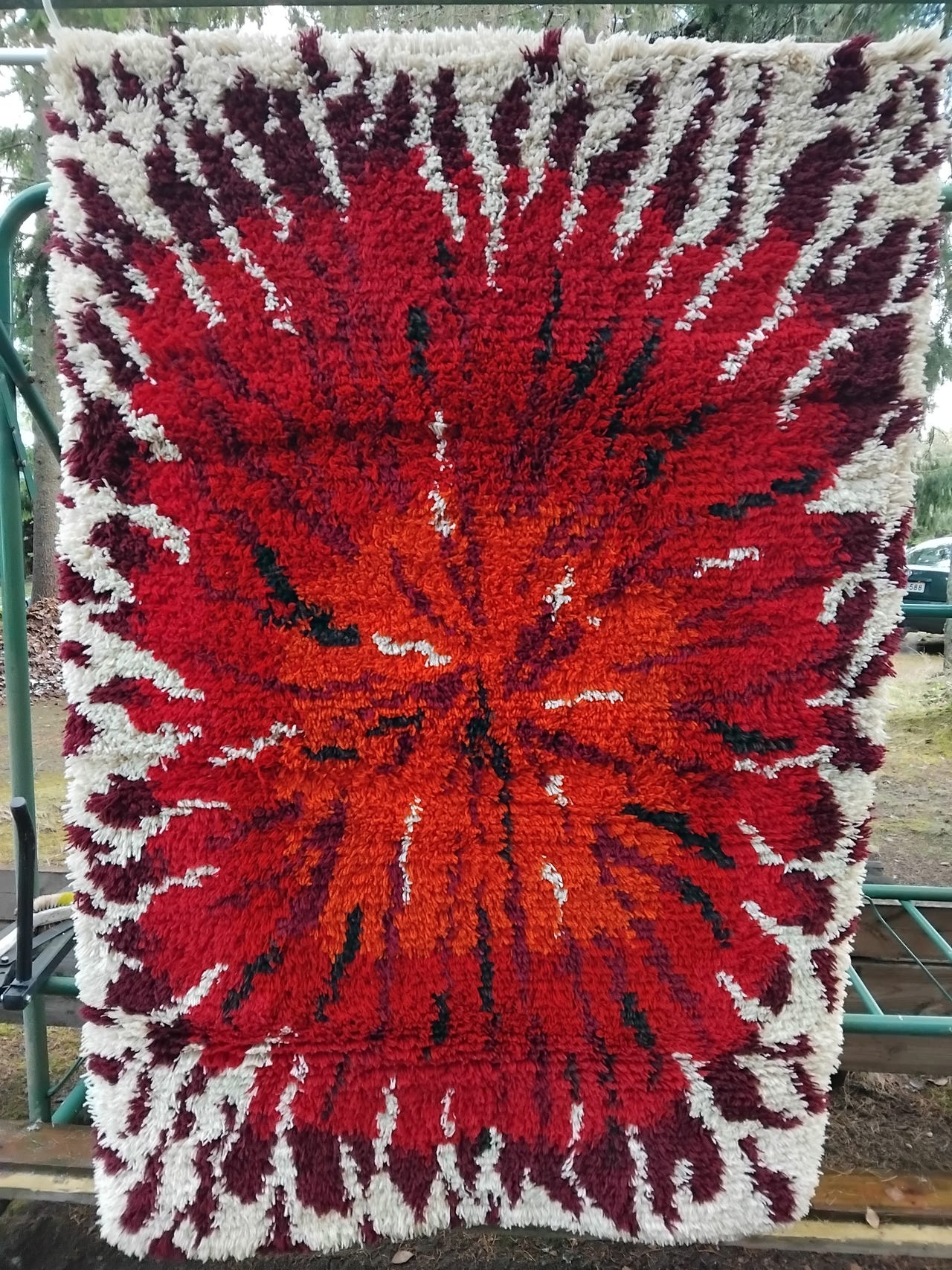 Ryijy 108x160cm, KOHOUTEK/SATELLIITTI | Tori