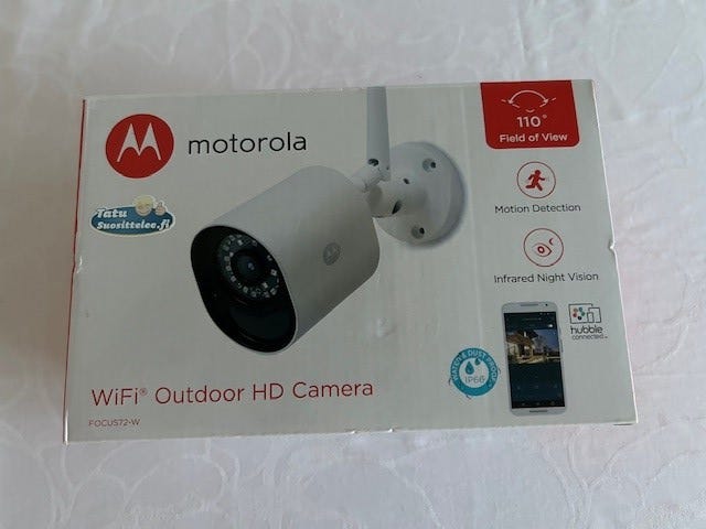 Motorola Focus 72 -valvontakamera ulko- ja sisäkäyttöön | Tori