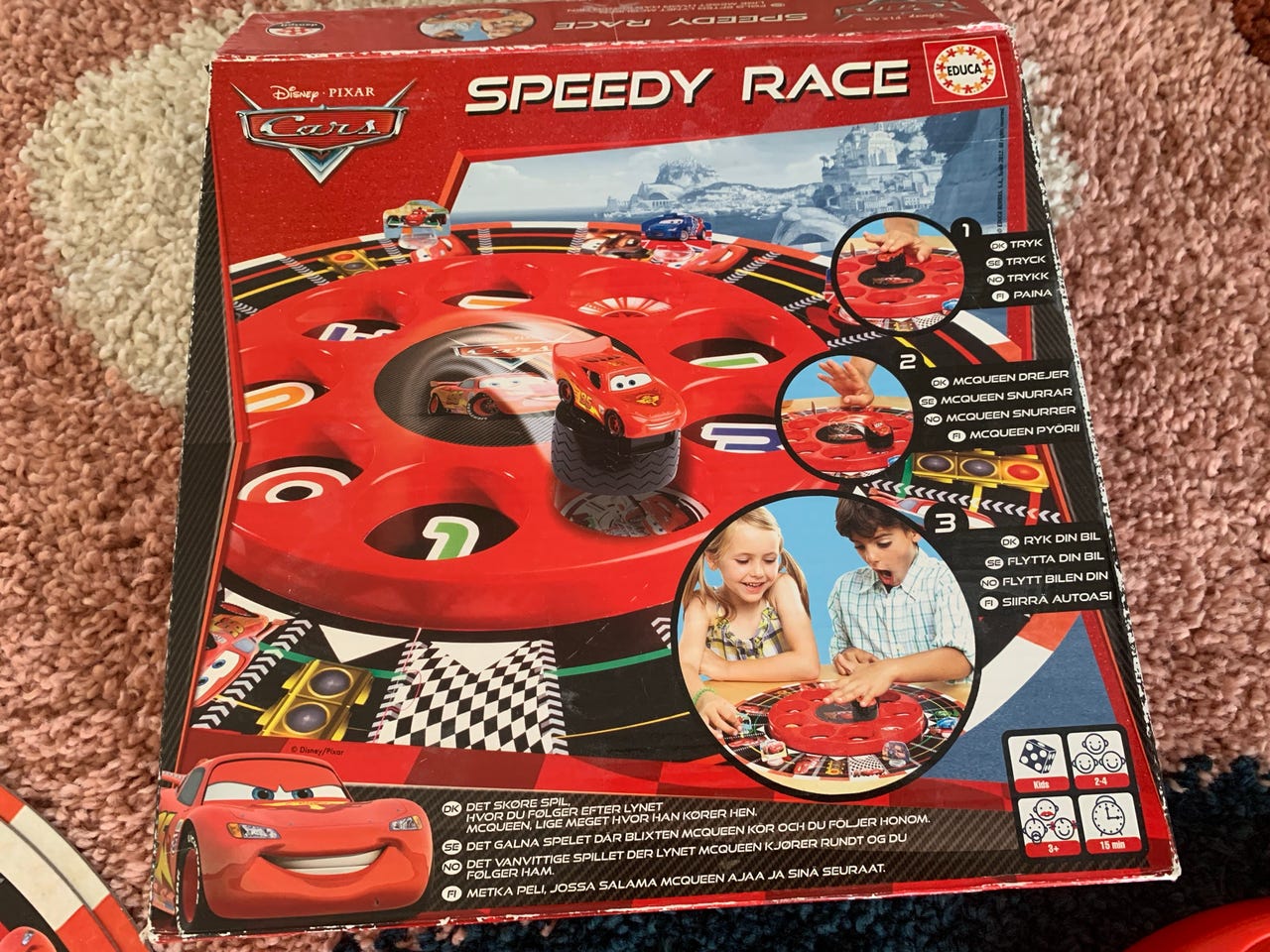 Autot/Salama Mc Queen -peli lapsille, Speedy Race | Tori