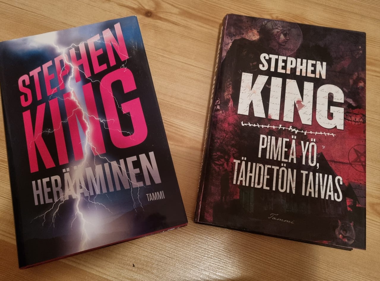 Stephen King -romaanit: Herääminen ja Pimeä yö, tähdetön taivas | Tori